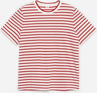 Arket Signature-T-Shirt -Rot