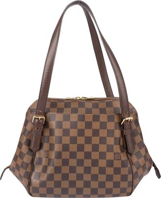 Louis Vuitton Crossbody Bags - Louis Vuitton Damier Ebene Monogram Belem MM Shoul - Gr. unisize - in Braun - für Damen