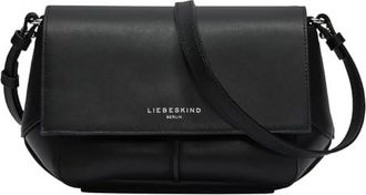 Liebeskind Liebeskind Berlin Lilly Calf Entry, Crossbody Damen, Black, S (HxBxT 13cm x23cm x10cm)