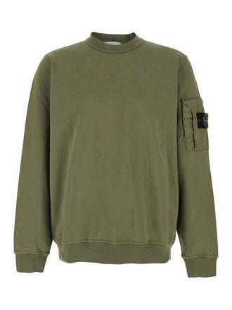 Stone Island Sweatshirt - Gr&uuml;n