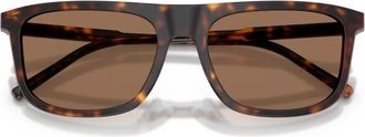 Dolce & Gabbana unisex, Accessoires, Brun, Taille: 56 MM Dg4542 Lunettes de soleil