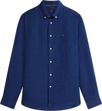 Tommy Hilfiger Homme, Chemises, Bleu, Taille: 2XL Chemises D&eacute;contract&eacute;es