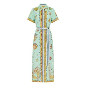 Alemais Robe Chemise Surrealist Summer Lin Al&eacute;mais
