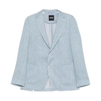 HUGO BOSS C-Hanry-262 Zweireiher-Sakko - - Jackets - Herren - Blau - XL