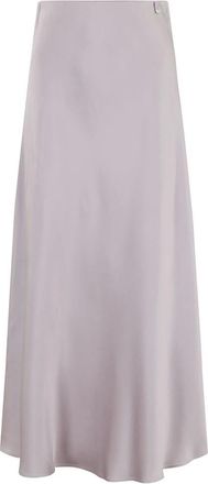 Herno Femme, Jupes, Rose, Taille: 36 FR Jupe Resort en Satin Envers