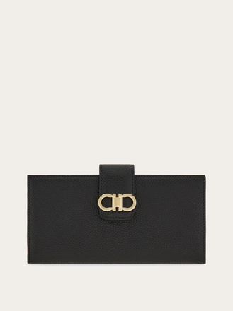 Ferragamo Damen Geldb&ouml;rse Schwarz