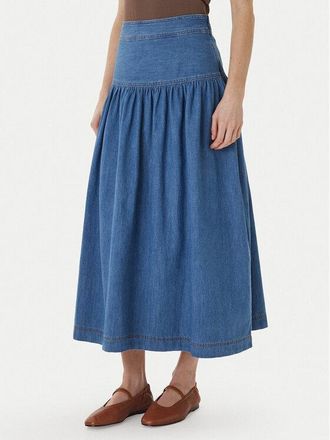 Only Jeansrock Sevigny 15364687 Blau Regular Fit