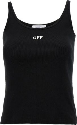Off-white Femme, Tops, Noir, Taille: 36 FR Hauts