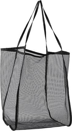 Generic Naqqios Sac fourre-tout en maille, sac de voyage d&eacute;t&eacute; | fourre-tout en maille respirante pliable pour plage piscine excursions en bateau pique-nique p