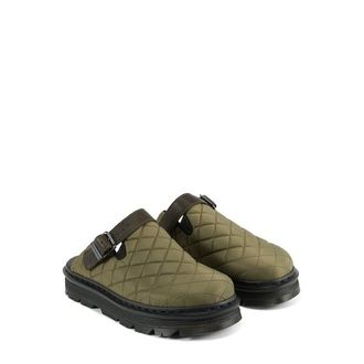 Dr. Martens Mules en cuir su&eacute;d&eacute;