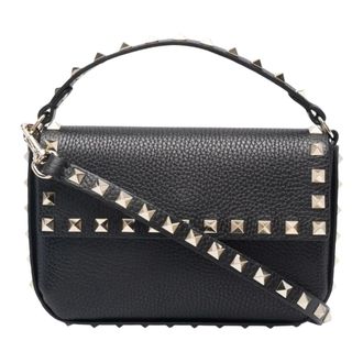 Valentino Rockstud Mini Pouch - - Bags - Damen - Schwarzk - ONE SIZE
