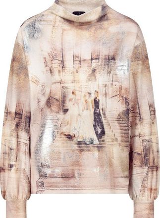 Monari T-Shirt elastischer Komfort Operndruck als stilvoller Eyecatcher