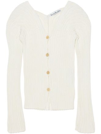 Acne Studios cardigan en coton - Tons neutres