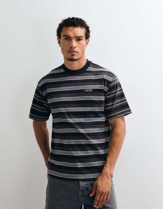 Vans Pismo Strick-T-Shirt mit schwarzen Streifen