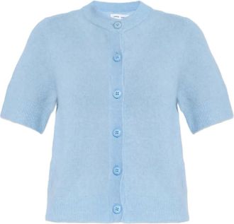 Samsøe & Samsøe cardigan Sanoura à manches courtes - Bleu
