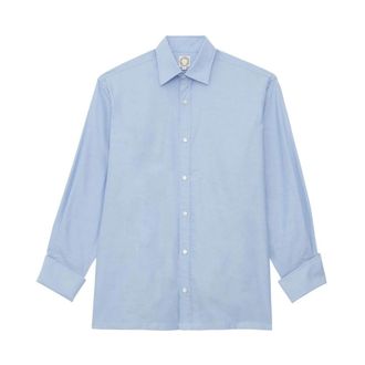 Ines De La Fressange Femme, Blouses et Chemises, Bleu, Taille: 40 FR Nova cotton shirt