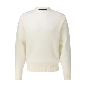 Barbour Strickpullover mit Rundhalsausschnitt - - Knitwear - Herren - Beige - M