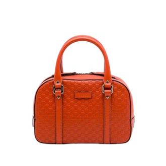 Gucci Pre-owned Leder gucci-taschen - - Pre-owned - Damen - Orange - ONE SIZE