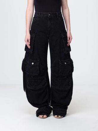 The Attico Jeans Femme couleur Noir