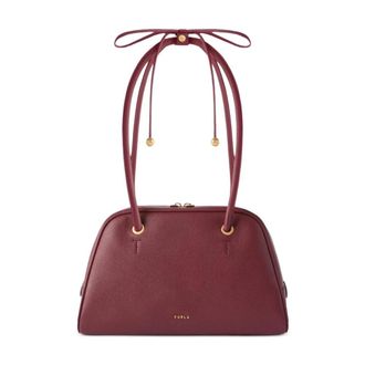 Furla Poppy M Schultertasche - - Bags - Damen - Rot - ONE SIZE