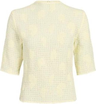 Sams&oslash;e & Sams&oslash;e Top tiss&eacute; Safrida &agrave; manches courtes