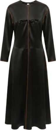 Marni Femme, Robes, Noir, Taille: 38 FR Abma1593A1 Utva74