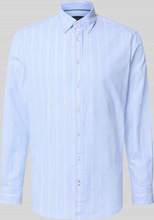 Christian Berg Regular Fit Freizeithemd mit Button-Down-Kragen