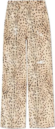 Amiri Femme, Jeans, Beige, Taille: W27 Jeans &agrave; jambes larges