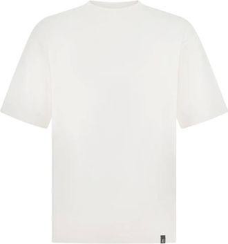 Boggi Milano jersey appliqu&eacute;d T-shirt - Wei&szlig;