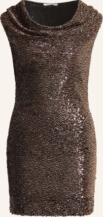 Patrizia Pepe Patrizia Pepe Cocktailkleid Mit Pailletten braun