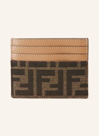 Fendi Kartenetui Baguette braun