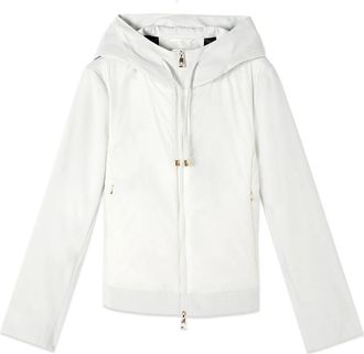 Oltre Femme, Vestes, Blanc, Taille: 48 FR Veste combin&eacute;e l&eacute;g&egrave;re matelass&eacute;e