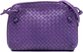 Bottega Veneta Hobo Bags - Nappa Intrecciato Nodini Crossbody - Gr. unisize - in Orange - für Damen