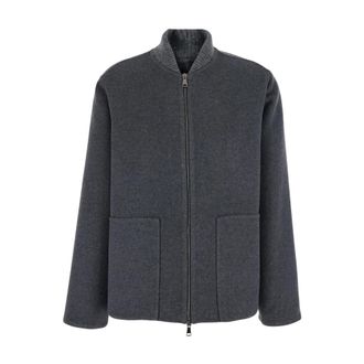Fabiana Filippi Hemdkragen Langarm-Mantel - - Jackets - Damen - Grau - M