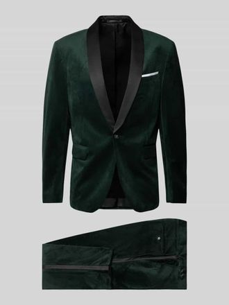 Lindbergh Slim Fit Anzug aus Samt