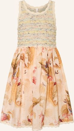 Zimmermann Kleid Rhiannon Im Materialmix rosa