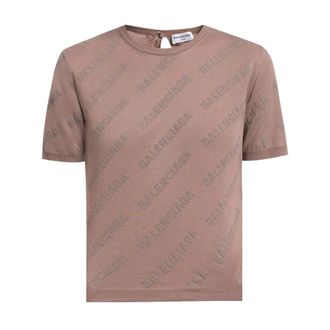 Balenciaga T-Shirts - - Tops - Damen - Braun - L