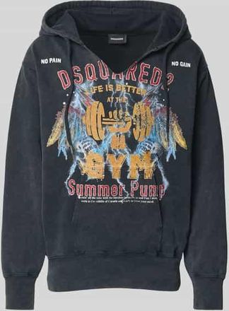 Dsquared2 Oversized Hoodie aus Baumwolle
