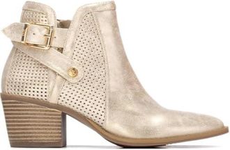 Xti Bottes de cowboy Femme Or - Chaussures confortables et polyvalentes - Mode d&eacute;contract&eacute;e - Mod&egrave;le 14526505 (Taille36)