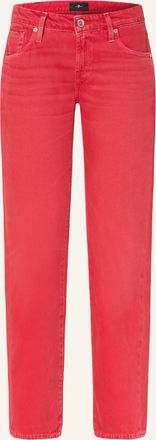 7 For All Mankind Straight Jeans Low Cigarette rot