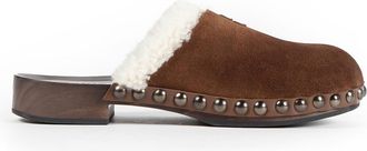 Miu Miu Suede Clogs
