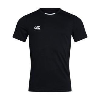 Canterbury Of New Zealand Unisex Club Dry T-Shirt f&uuml;r Erwachsene (Schwarz)