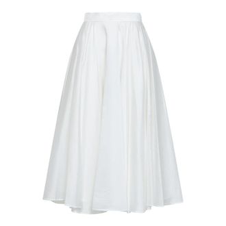 Blanca Vita Geliux1824Diamante Midi Rock - - Skirts - Damen - Wei&szlig; - XS