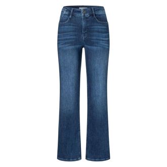 M.A.C Mac, Femme, Jeans, Bleu, Taille: 48 FR L32 Jean en denim stretch authentique Flared Bootcut