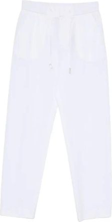 Pantaloni Torino Femme, Pantalons, Blanc, Taille: 38 FR Pantalons de surv&ecirc;tement