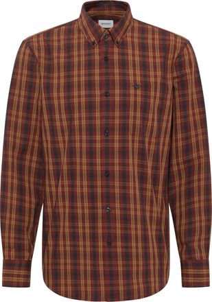Mustang Jeans Style Chester Multi Brown Check 12679