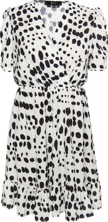 Faina Kleid Damen weiss schwarz