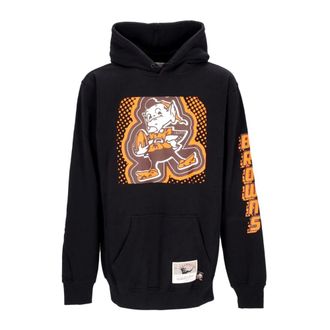 Mitchell & Ness Cleveland Browns NFL Hoodie Schwarz - - Sweatshirts & Hoodies - Herren - Schwarzk - S
