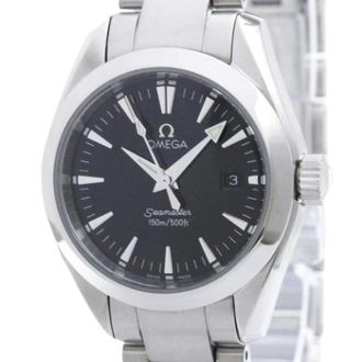 Omega Montre Pre-owned Seamaster 2577.50 - Femme - Pre-owned - Noir - Taille: ONE Size
