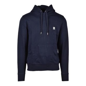 Tommy Hilfiger Baumwollmischung Sweatshirt - - Sweatshirts & Hoodies - Herren - Blau - L